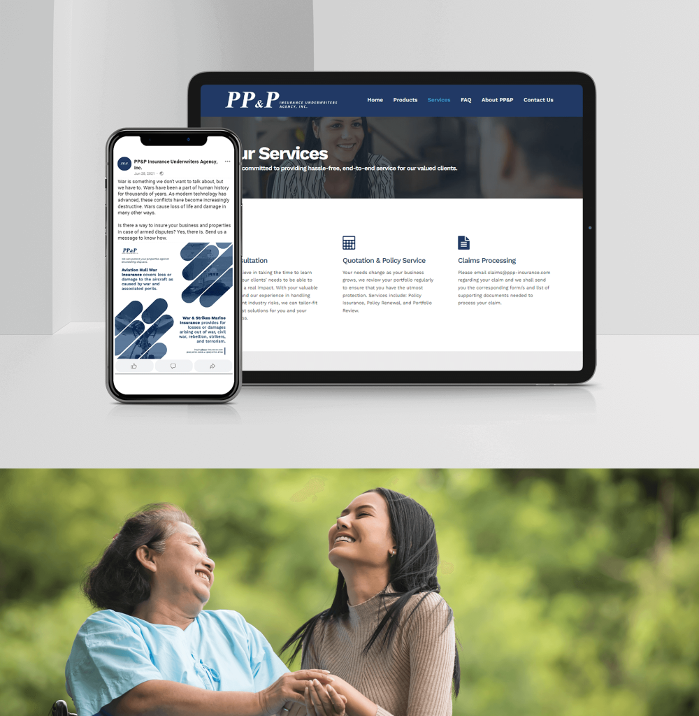 PP&P Insurance - Digital Marketing Philippines