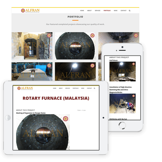 Alfran Refractory - Digital Marketing Philippines
